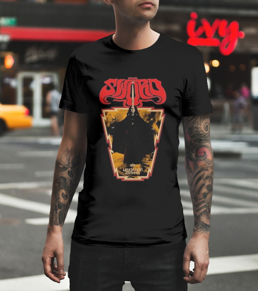The Sword Levitating VVitch Psychedelic Occult Art Classic T-Shirt
