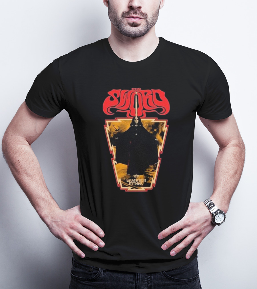 The Sword Levitating VVitch Psychedelic Occult Art Classic T-Shirt