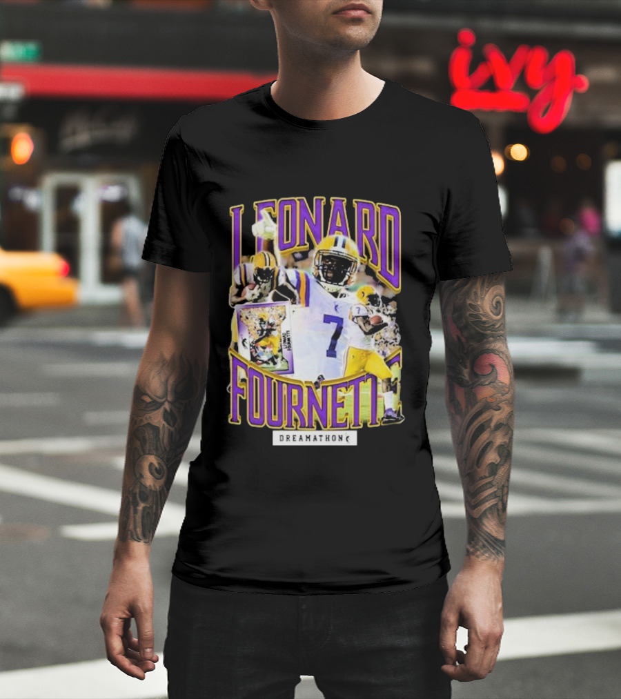 Leonard Fournette 7 Dreamathon Bayou Dreams T-Shirt