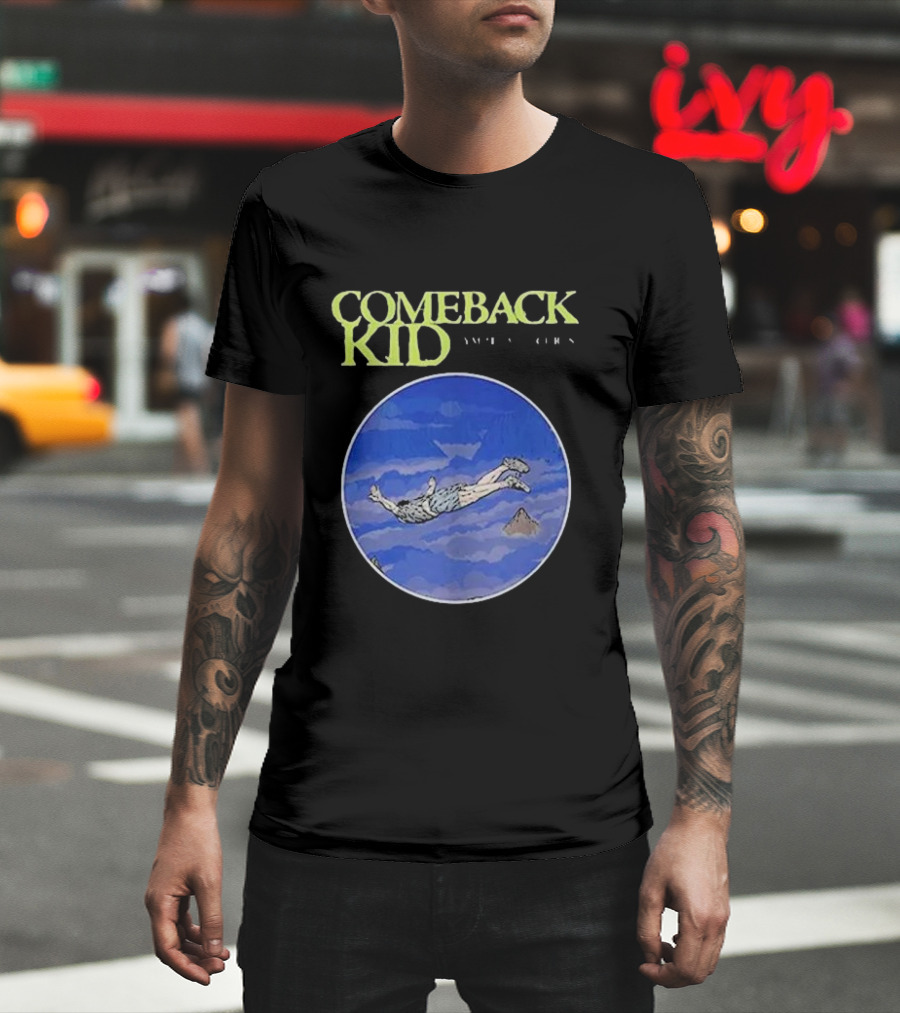 Comeback Kid Pull Back The Reins Sky Diver Vintage T-Shirt