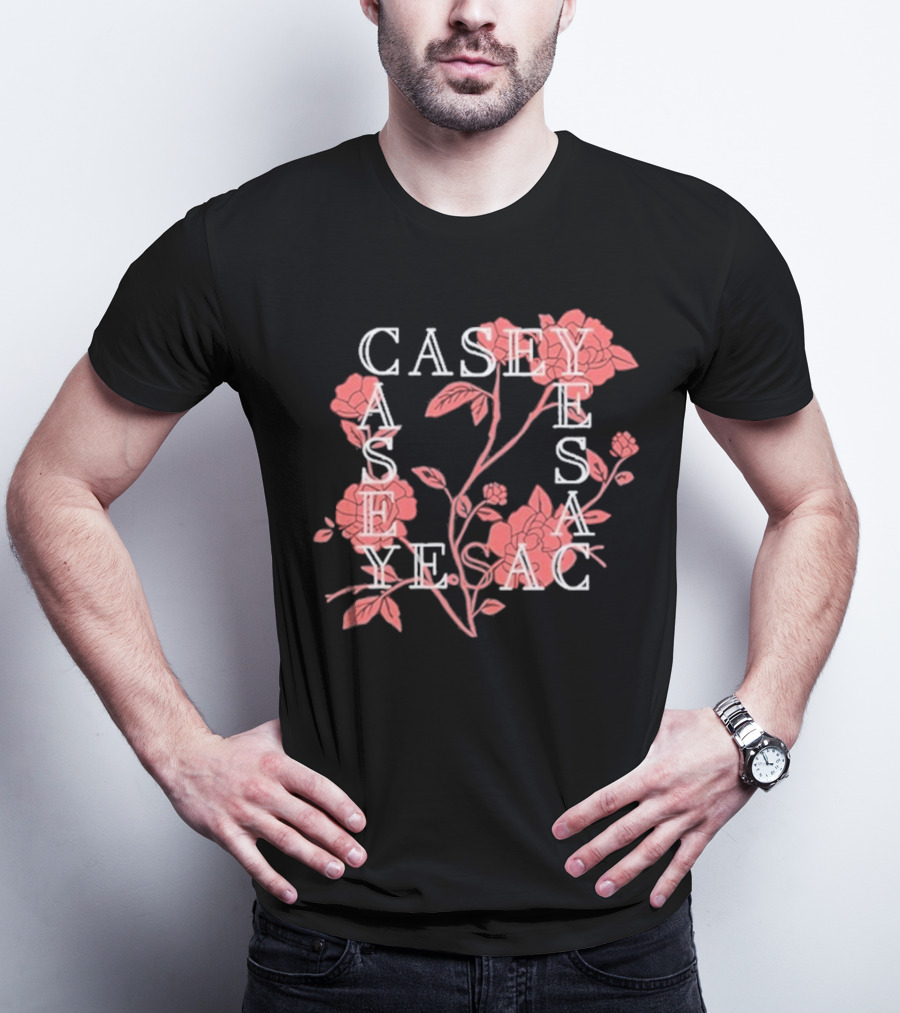 Casey The Band Where I Go When I Am Sleeping Floral Roses T-Shirt