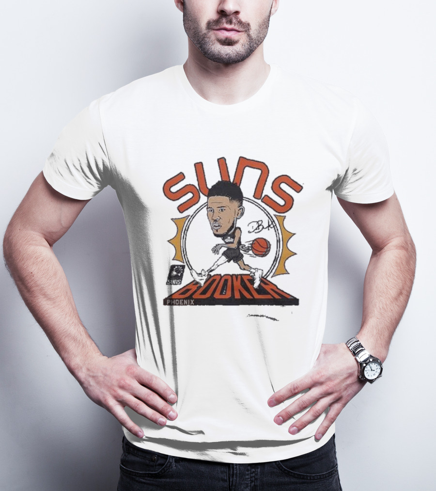 Suns Devin Booker Phoenix Signature Suns Booker Phoenix T-Shirt