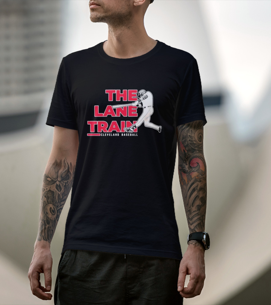 The Lane Train Cleveland Baseball T-Shirt