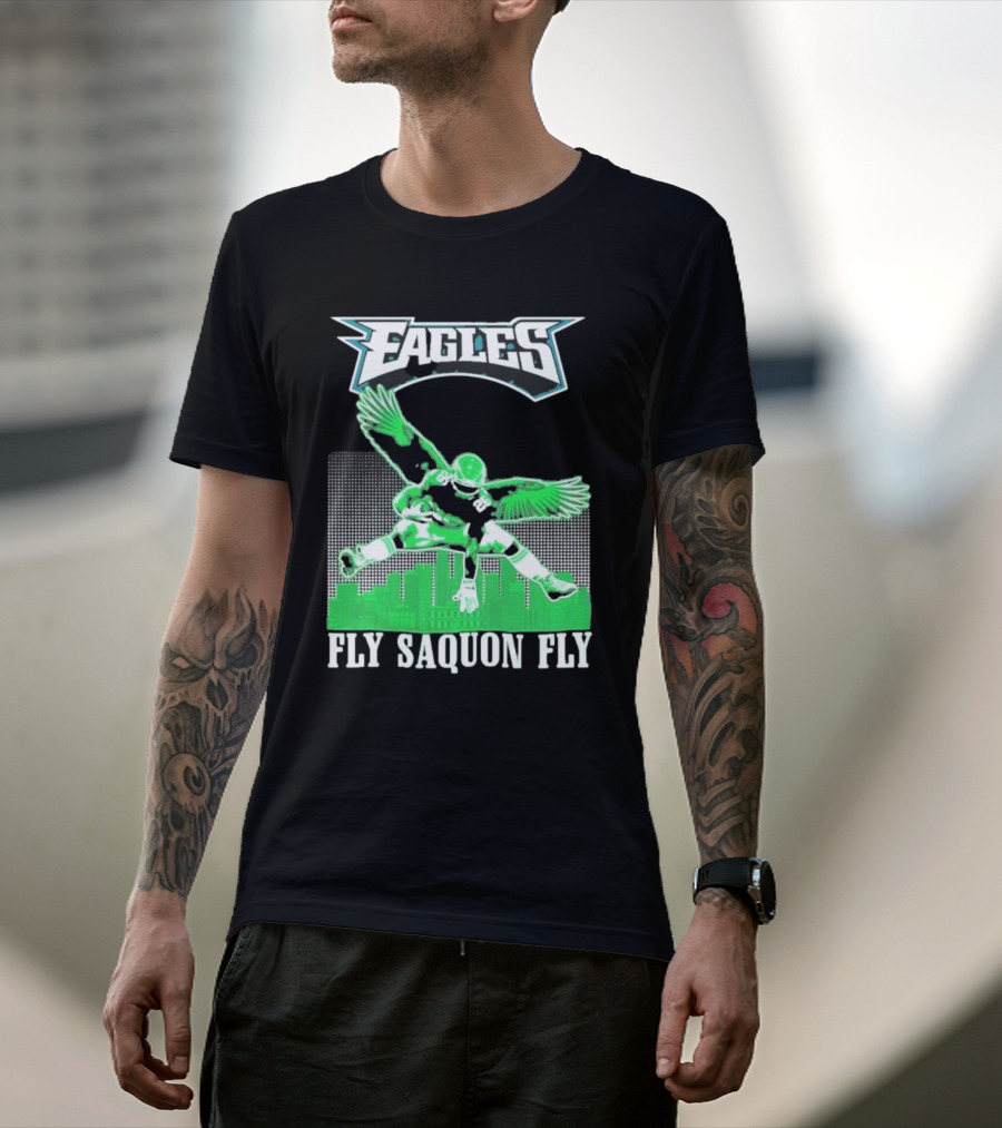 Eagles Fly Saquon Fly T-Shirt