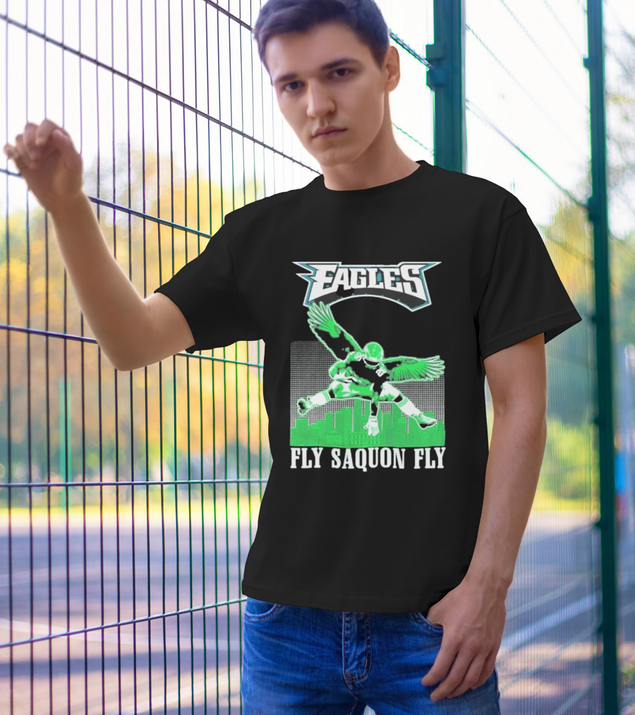 Eagles Fly Saquon Fly T-Shirt