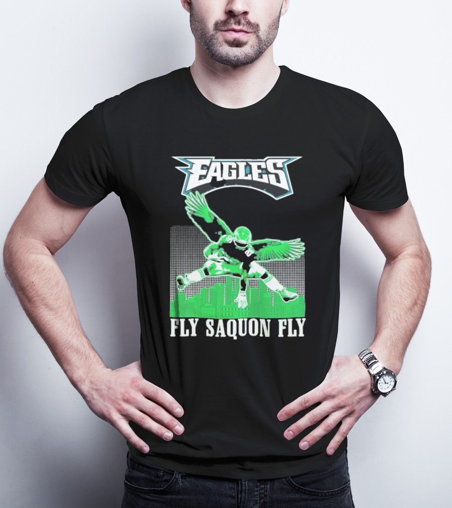 Eagles Fly Saquon Fly T-Shirt