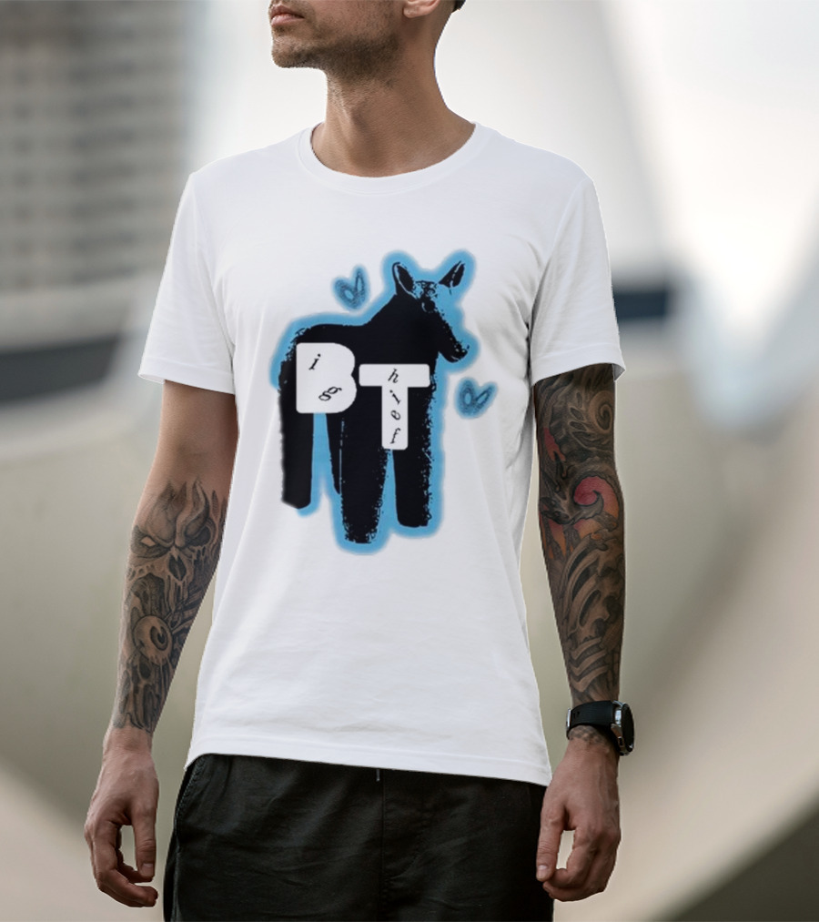 Big Thief BT Creature With Hearts T-Shirt