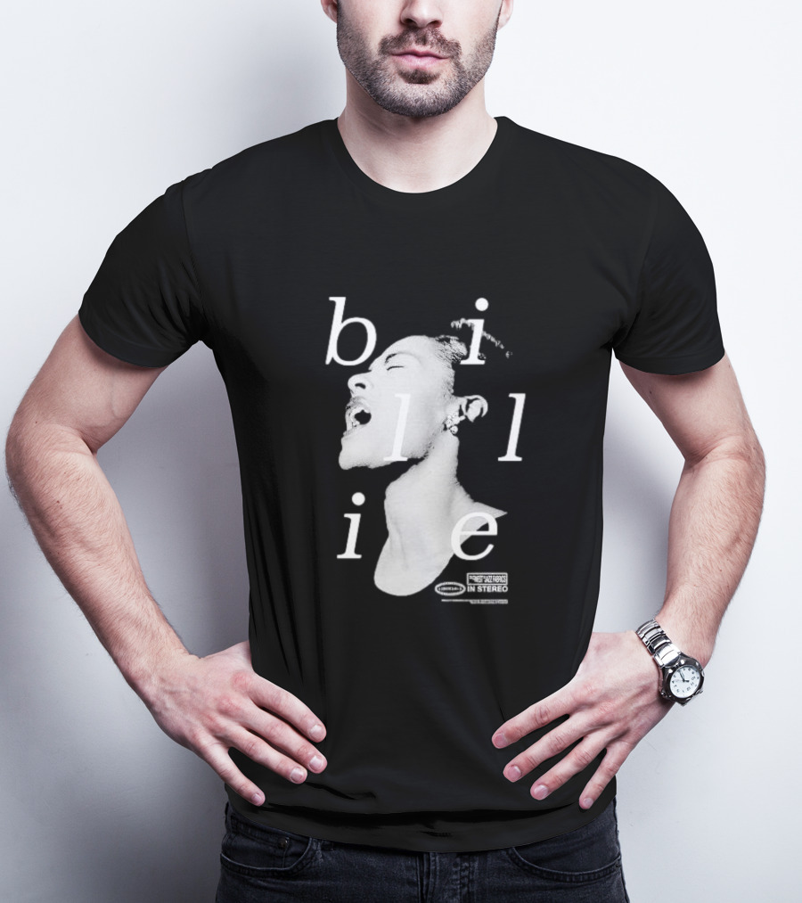 Billie Holiday Cafe Society Prestige Analog In Stereo T-Shirt