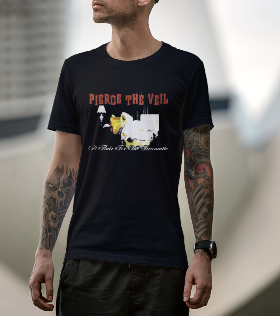 Pierce The Veil A Flair For The Dramatic Vintage Bedroom Scene T-Shirt