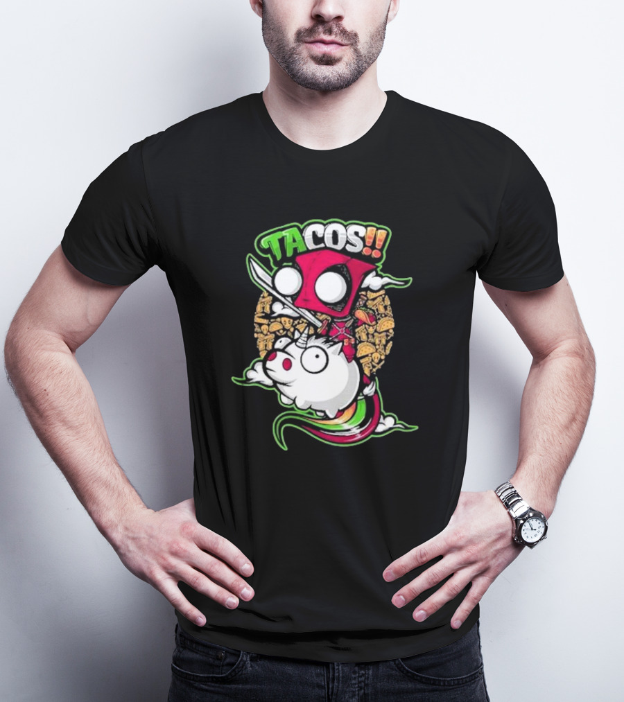 Tacos Deadpool Unicorn Adventure T-Shirt