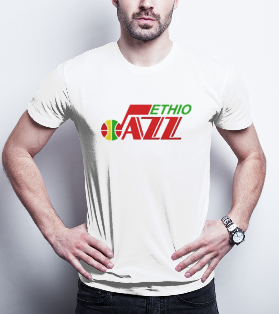 Ethio Jazz Awesome Tapes From Africa Musical Note T-Shirt