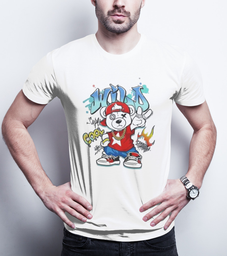 WILD SUPPA COOL Consider Thriving Bear T-Shirt