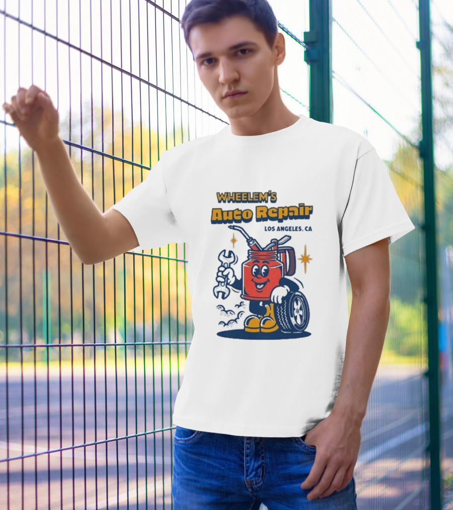 Wheelem's Auto Repair Los Angeles CA T-Shirt