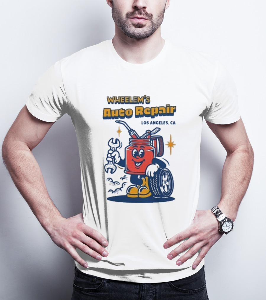 Wheelem's Auto Repair Los Angeles CA T-Shirt