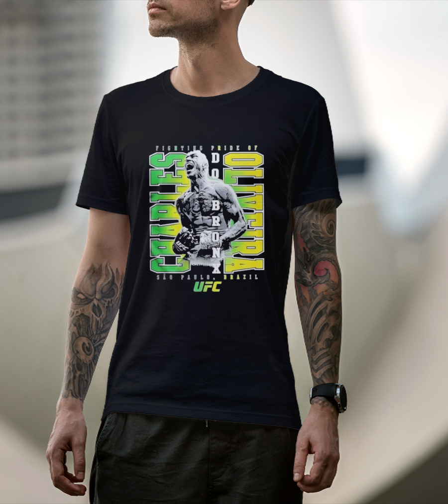 Charles Oliveira UFC Fighting Pride Of São Paulo Brazil Do Bronx T-Shirt
