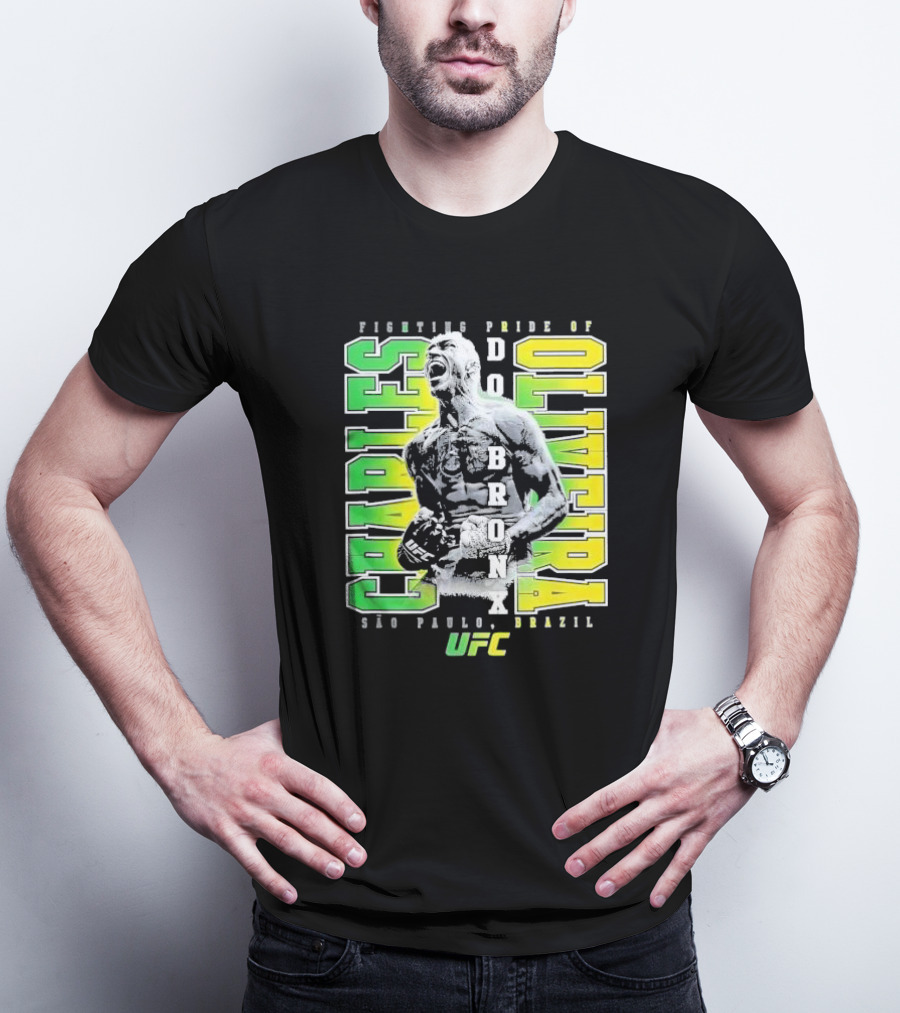 Charles Oliveira UFC Fighting Pride Of São Paulo Brazil Do Bronx T-Shirt
