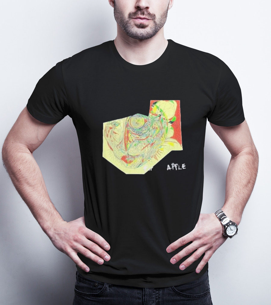 Fiona Apple The Idler Wheel Abstract Artistic Geometric Drawing Multicolored Sketch T-Shirt