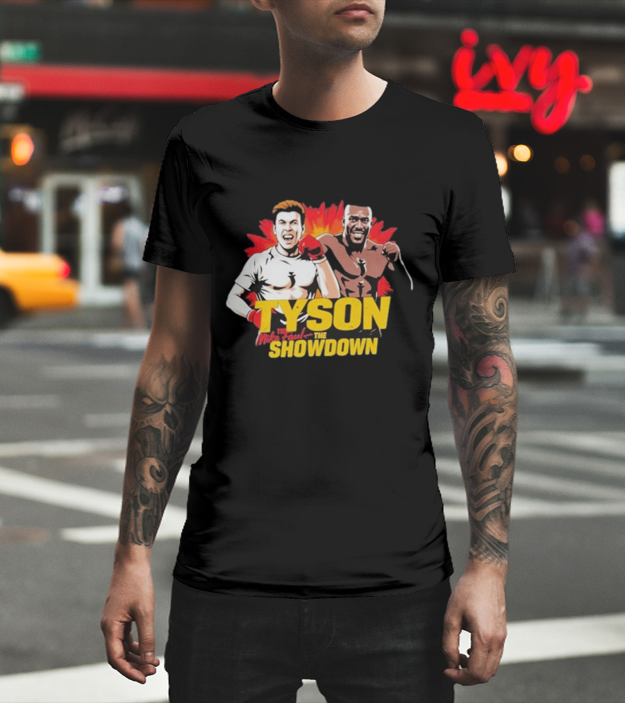 Tyson Mike Paul The Showdown T-Shirt
