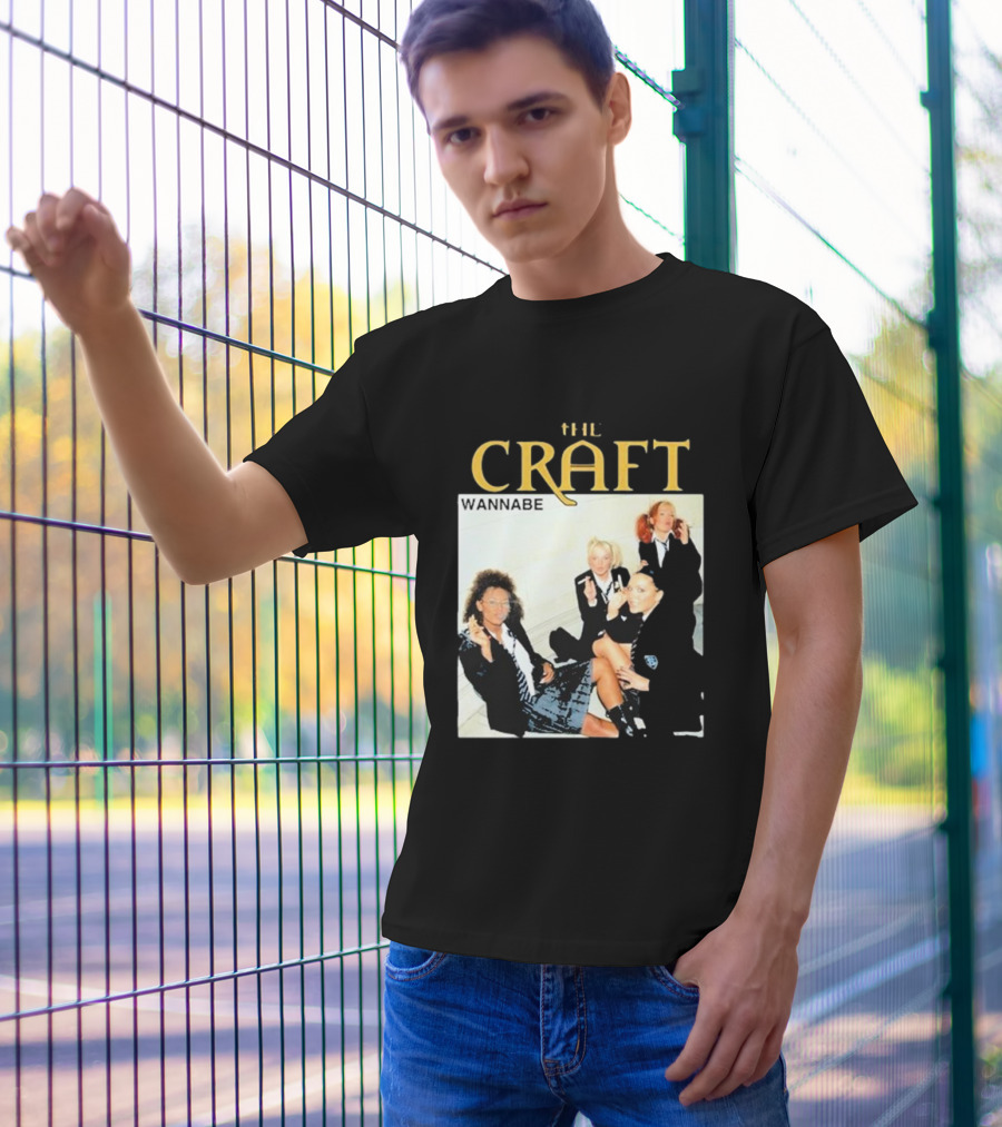 THE CRAFT WANNABE Spice Girls Parody School Girls Smoking Scene T-Shirt