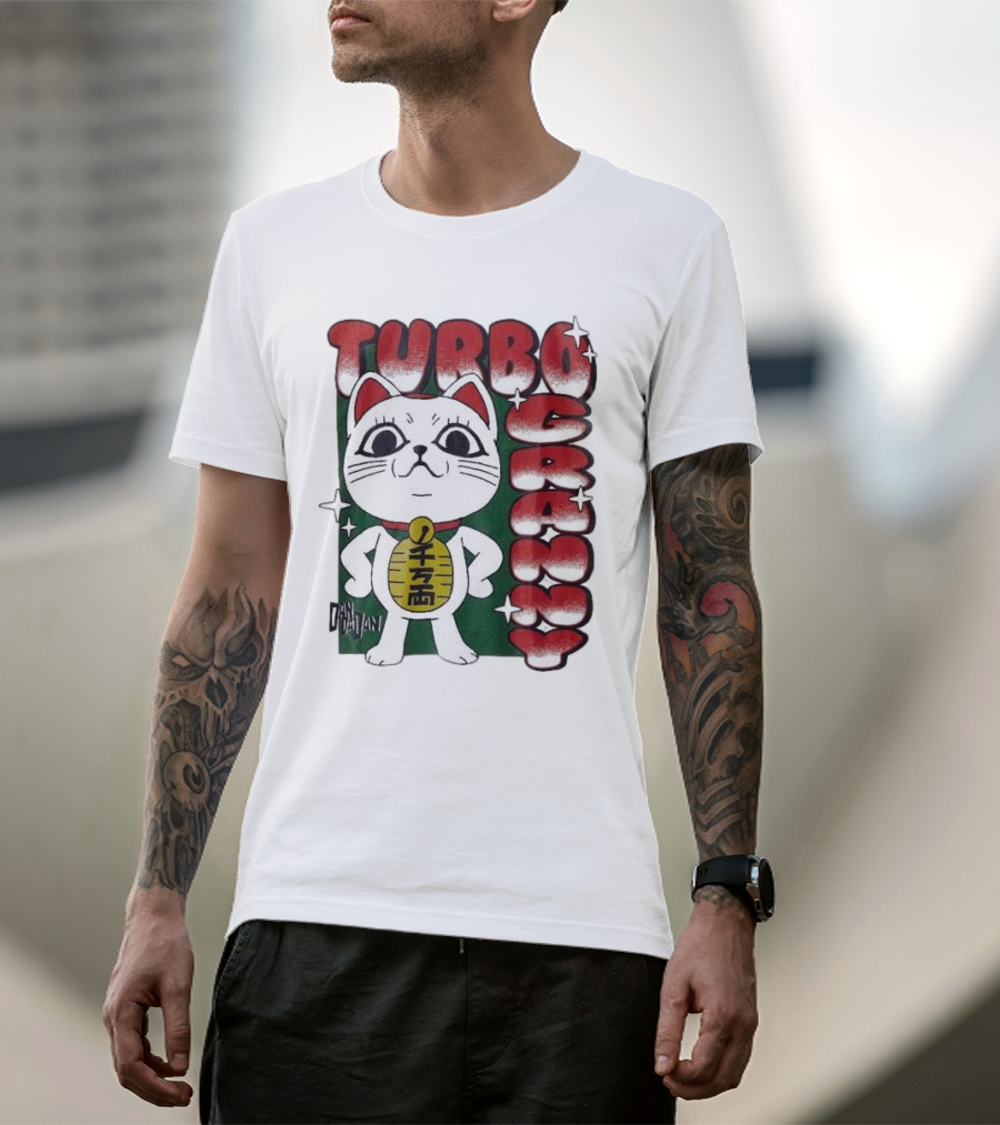 Dandadan Turbo Granny Lucky Cat T-Shirt