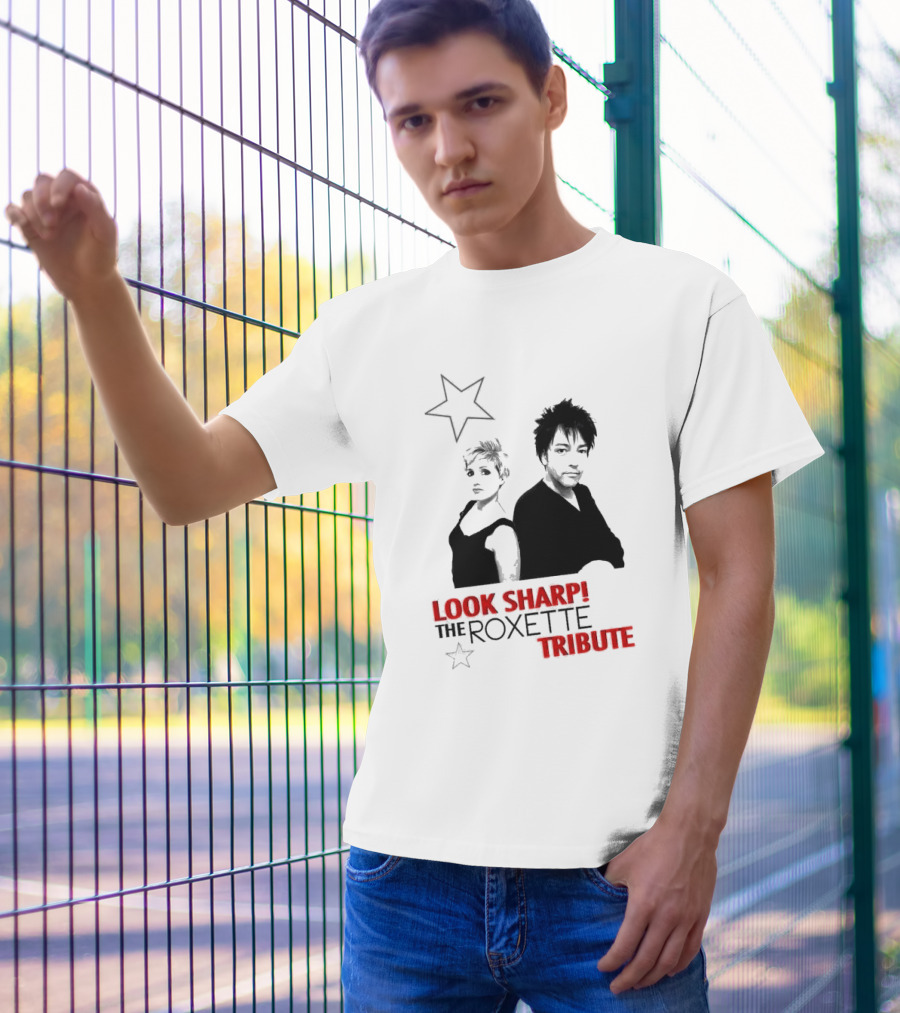 LOOK SHARP THE ROXETTE TRIBUTE STAR DUO T-Shirt