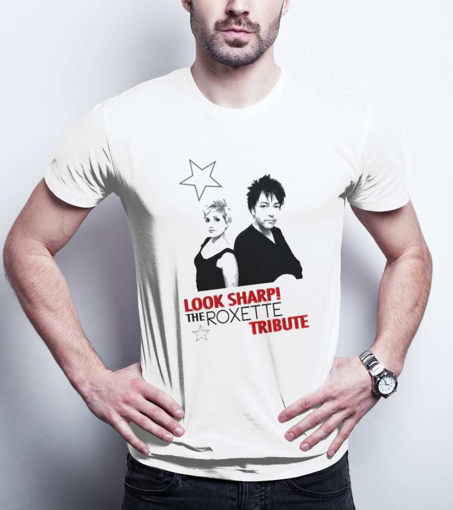 LOOK SHARP THE ROXETTE TRIBUTE STAR DUO T-Shirt
