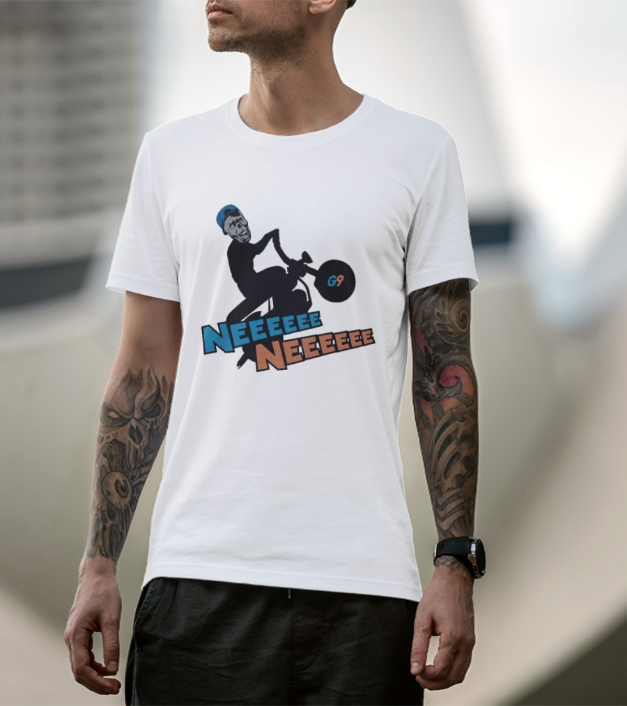 Wheelie G9 NEEEEE NEEEEE Rider T-Shirt