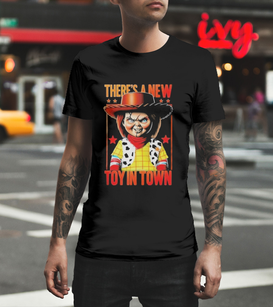 There's A New Toy In Town Chucky Playtime Turns Terrifying T-Shirt