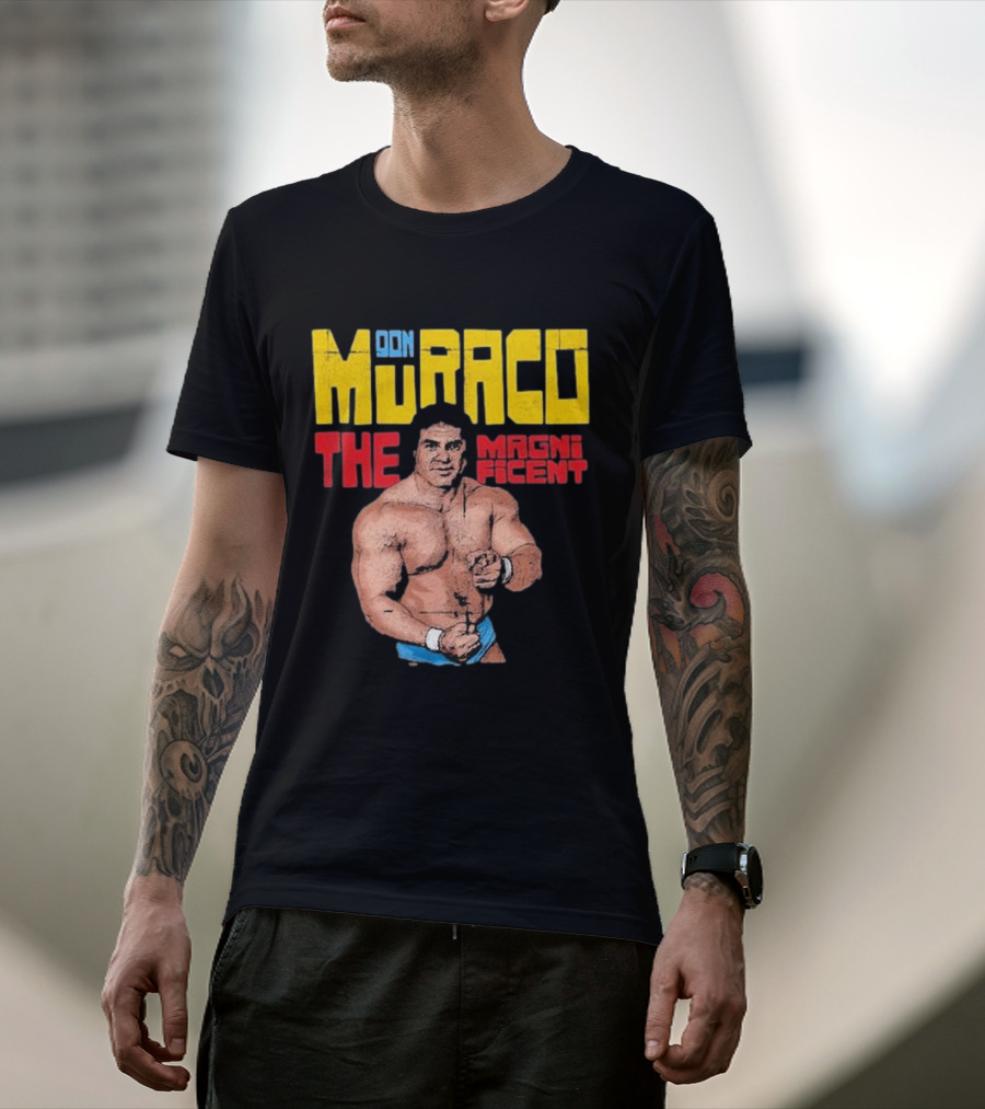 Don Muraco The Magnificent Wrestler Retro T-Shirt