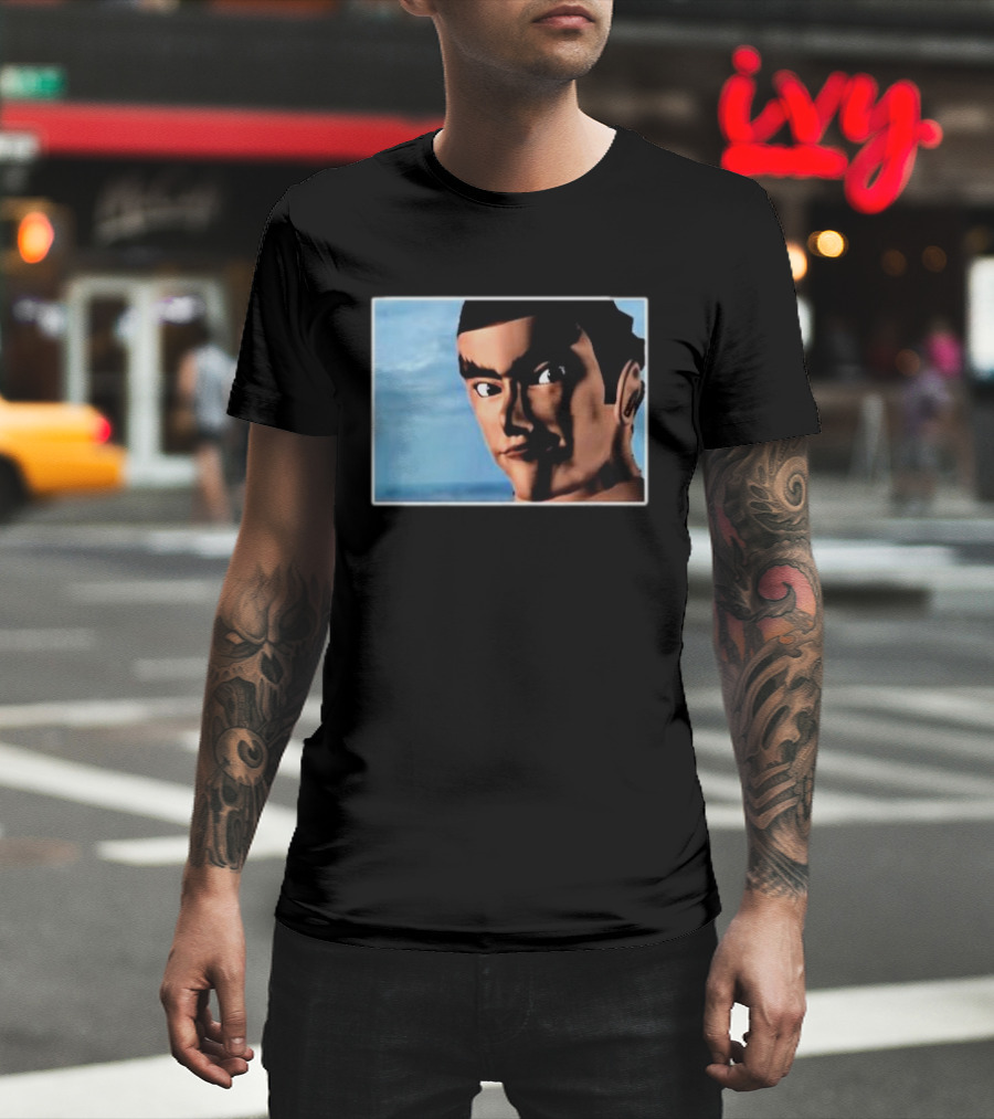 Tekken Kazuya Mishima Retro Image T-Shirt