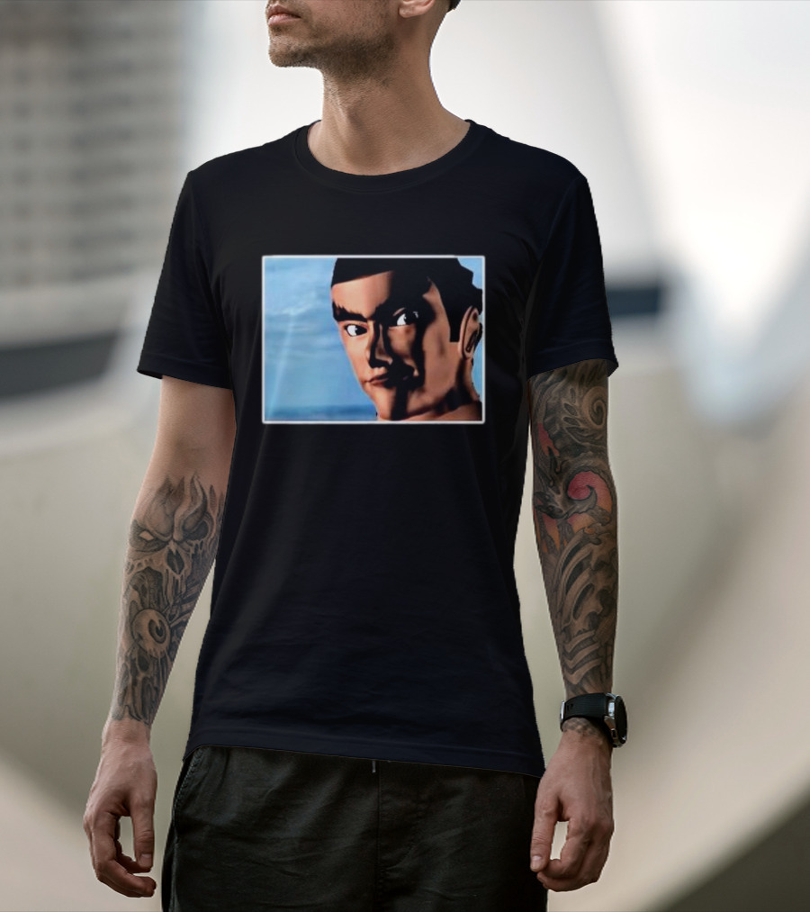 Tekken Kazuya Mishima Retro Image T-Shirt