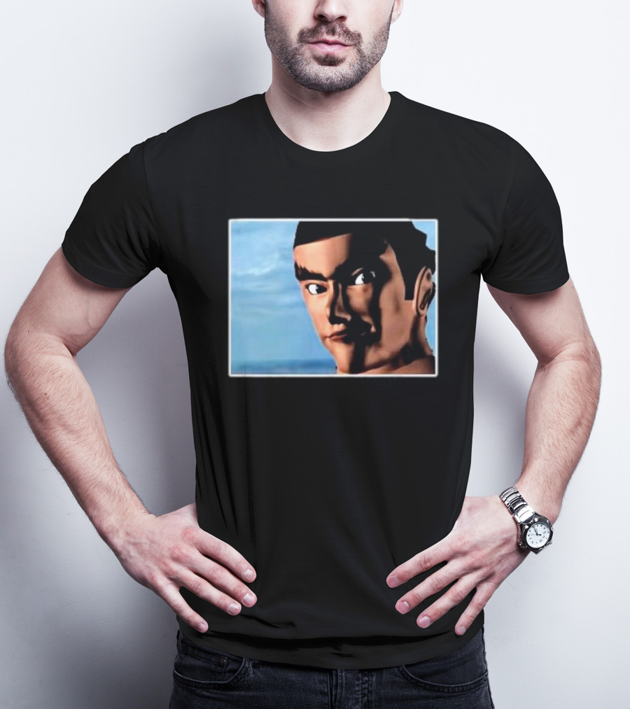 Tekken Kazuya Mishima Retro Image T-Shirt