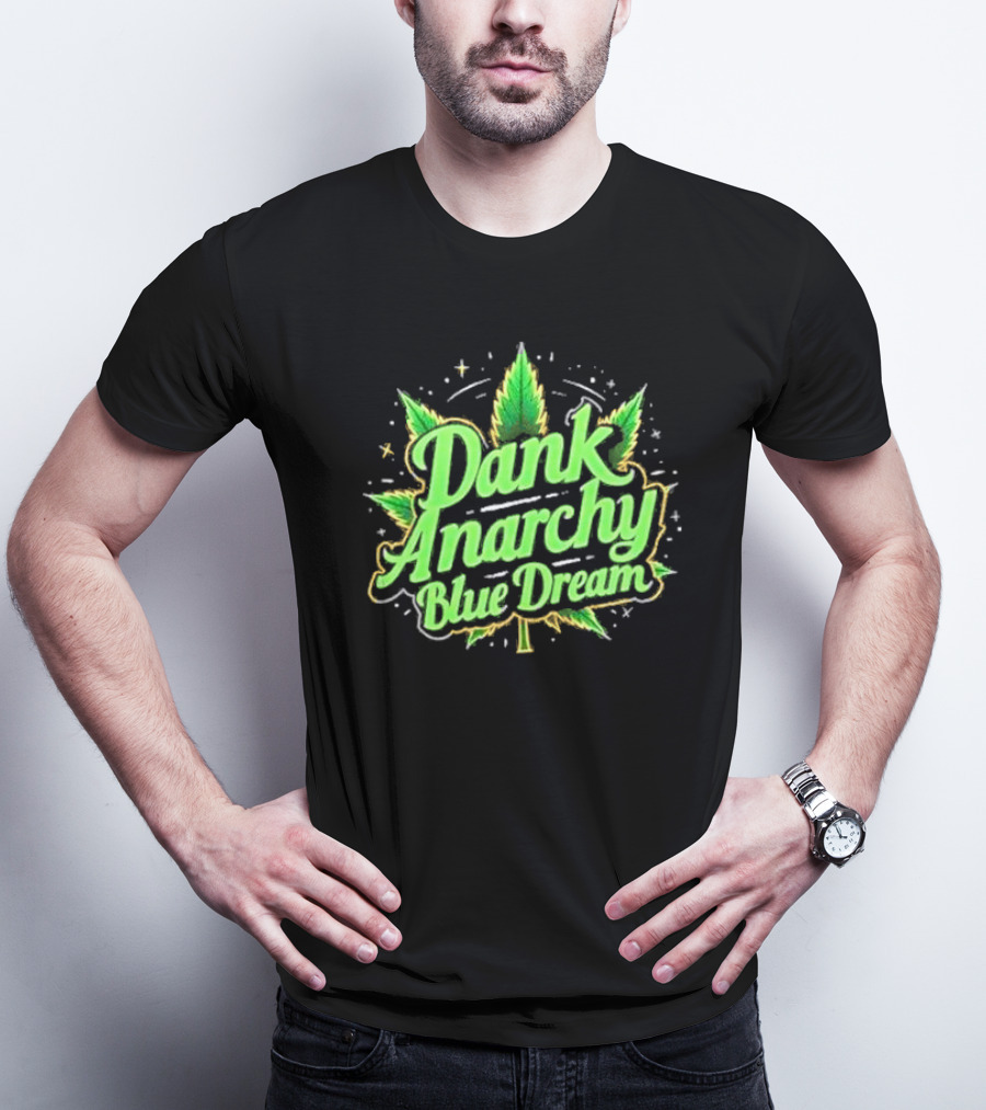 Dank Anarchy Blue Dream Leaf T-Shirt