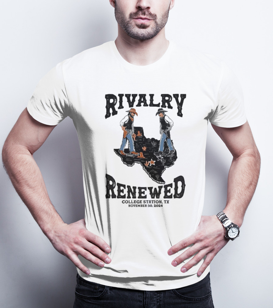 Rivalry Renewed Texas Showdown College Station TX November 30 T-Shirt