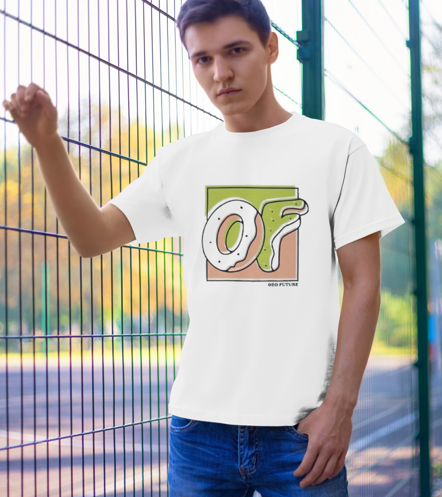 Odd Future Donut Logo OFWGKTA Merch T-Shirt