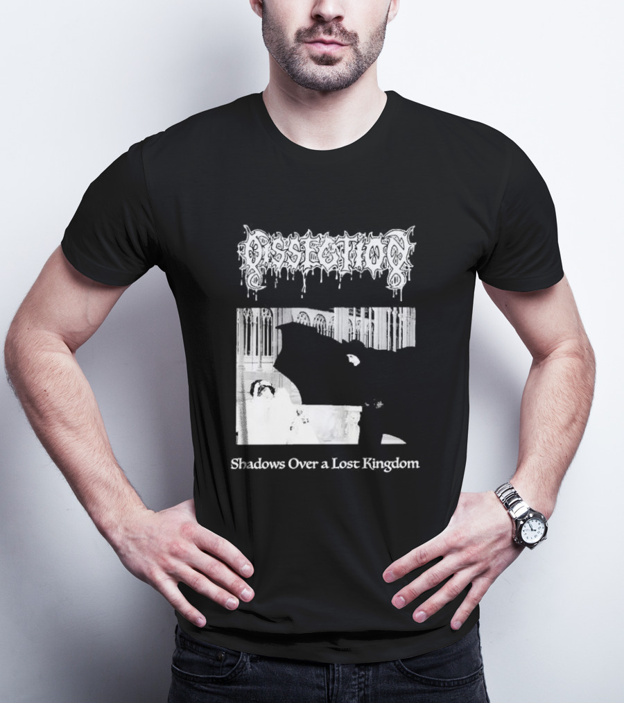 Dissection Shadows Over A Lost Kingdom Gothic Band T-Shirt