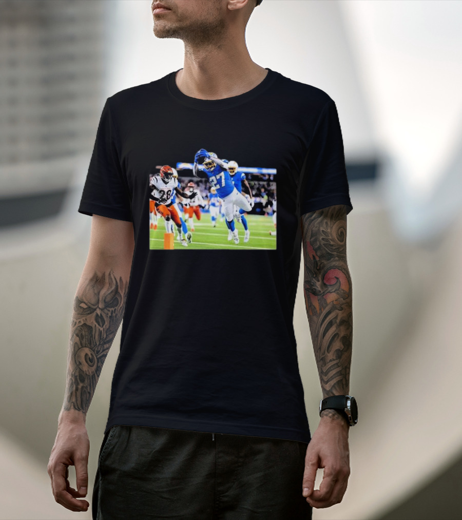 J.K. Dobbins Los Angeles Chargers NFL Week 11 Flash Features T-Shirt
