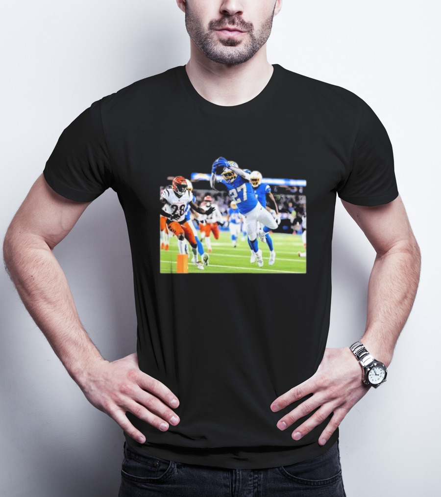 J.K. Dobbins Los Angeles Chargers NFL Week 11 Flash Features T-Shirt