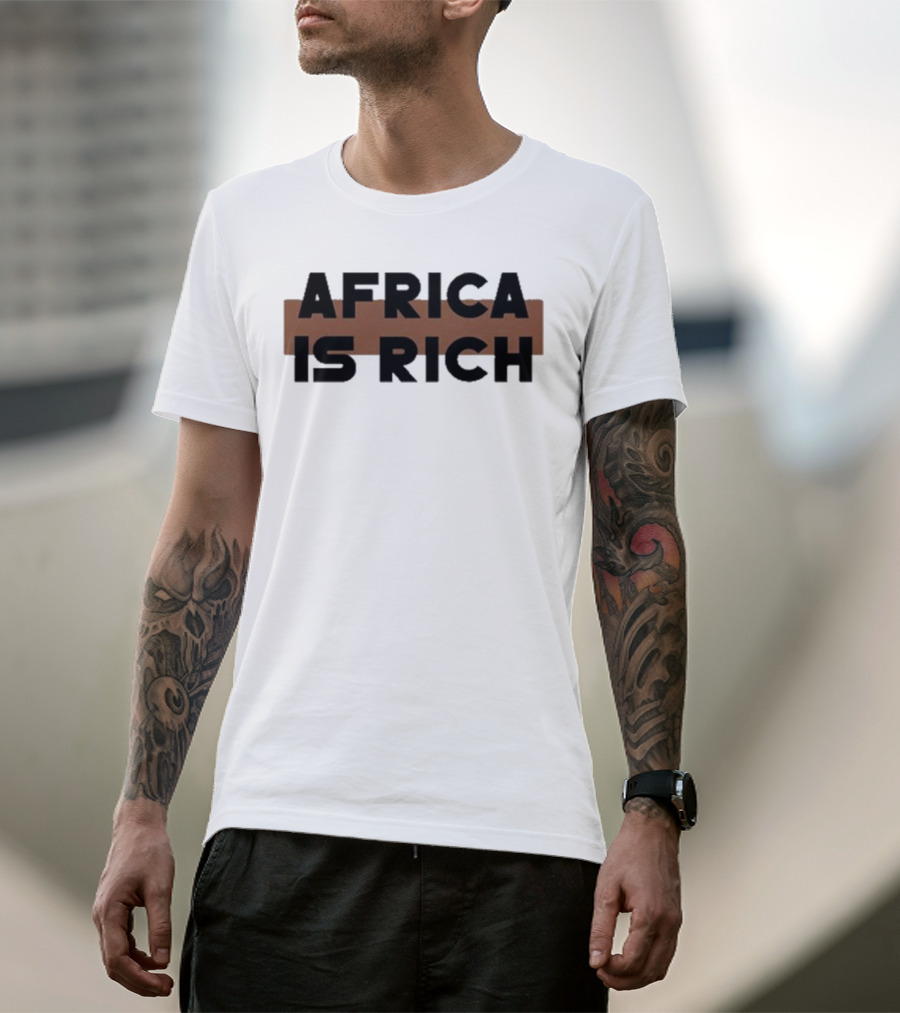 Queen Afrika Africa Is Rich T-Shirt