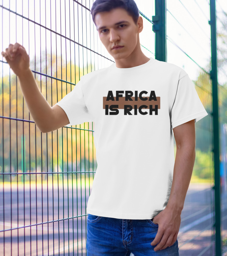 Queen Afrika Africa Is Rich T-Shirt
