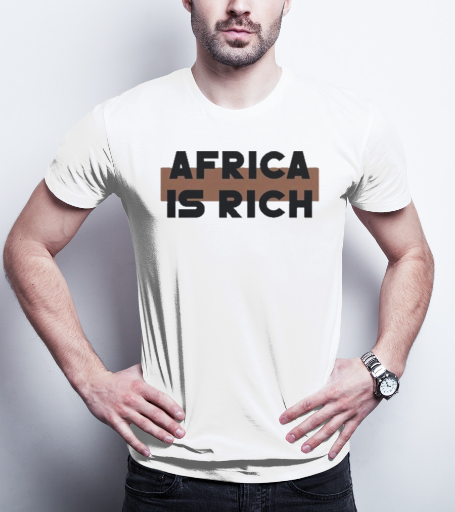 Queen Afrika Africa Is Rich T-Shirt