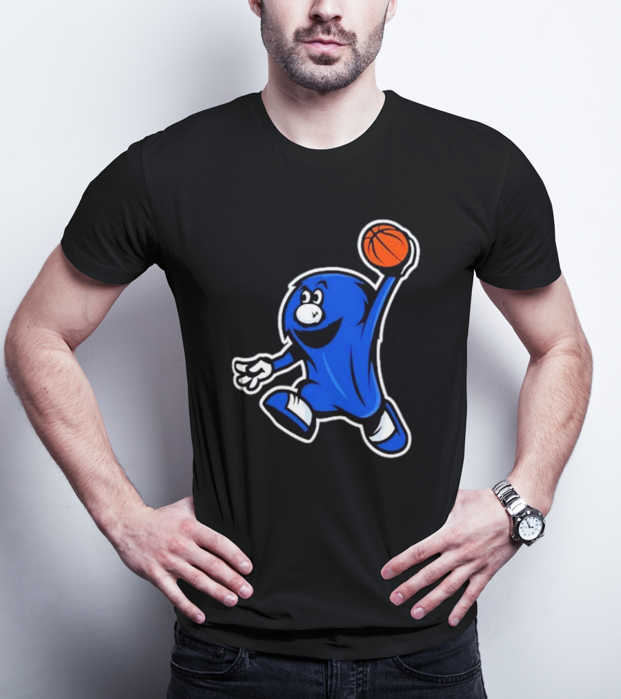 Dicks Xavier Musketeers Blue Blob Basketball T-Shirt