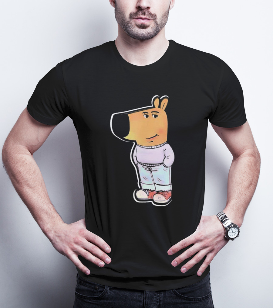 I Don't Know Who This Is. My New Character Is A Chill Guy In Relaxed Outfit With Hands In Pockets T-Shirt