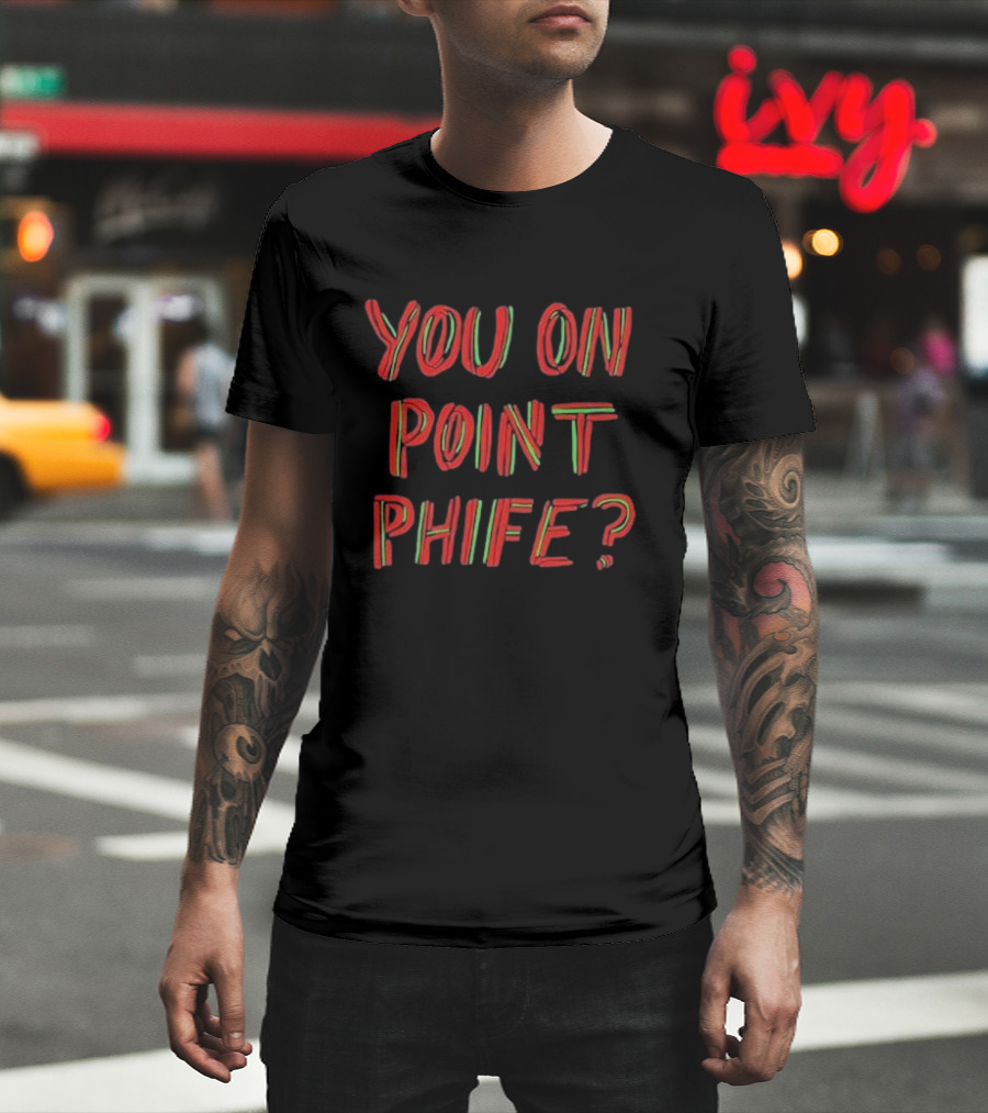 You On Point Phife? Acknowledging Hip Hop Legend Phife Dawg T-Shirt