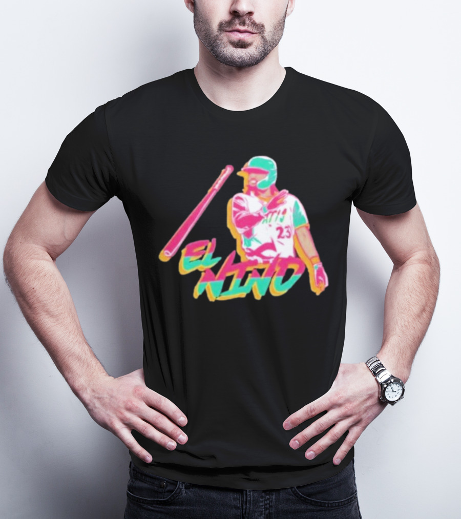 Fernando Tatis Jr El Nino Bat Flip City T-Shirt
