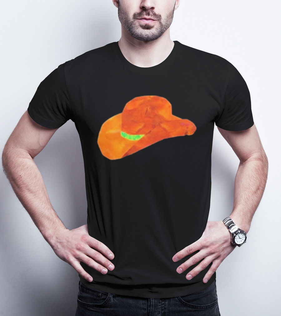 Halsey Yallsey Toddler Orange Cowboy Hat T-Shirt