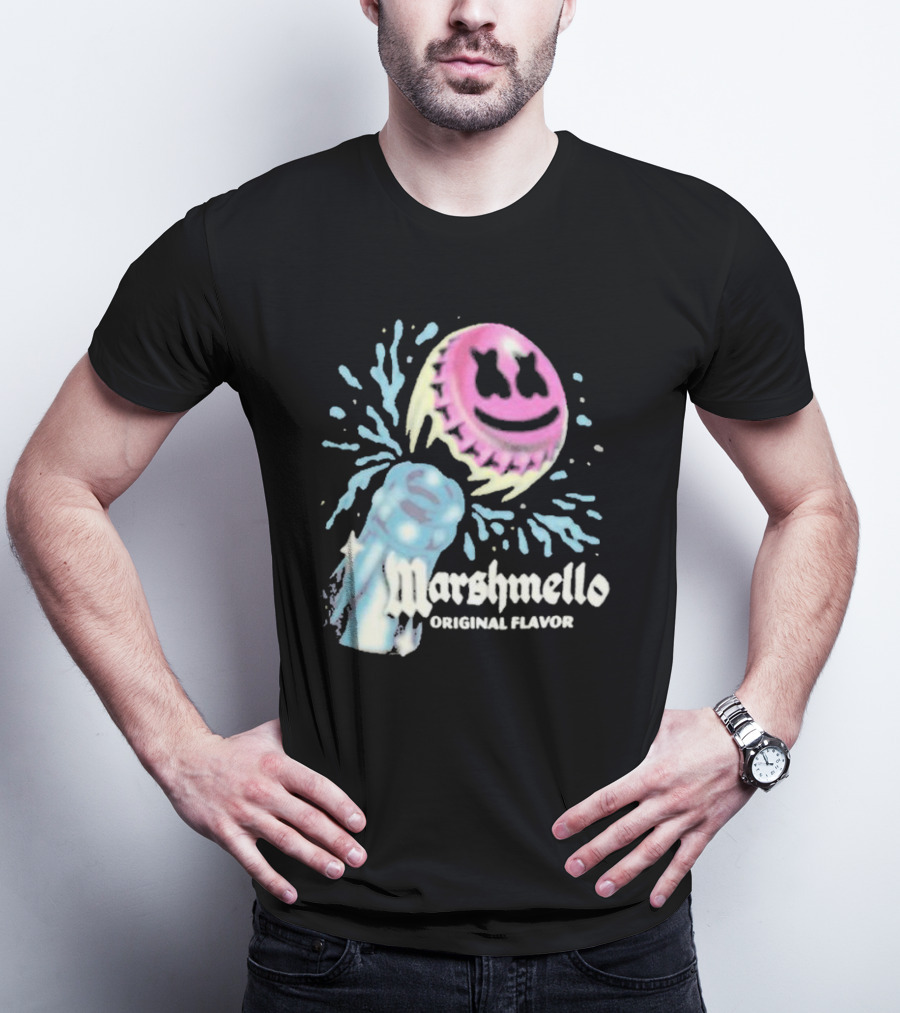 Marshmello Original Flavor Bottle Cap Splash T-Shirt