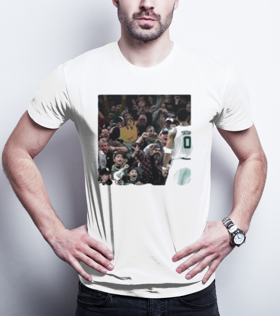 Chill Guy Dog Celtic Boston Tatum 0 Fan Crowd T-Shirt