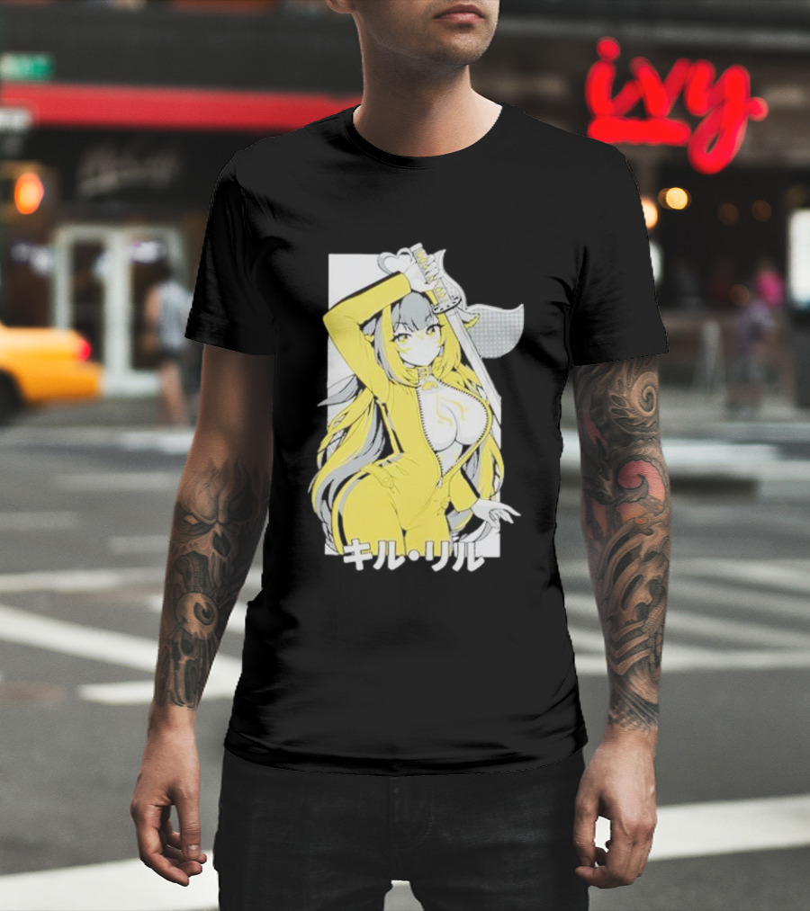 Shylily Kill Lil キル・リル Katana Anime T-Shirt