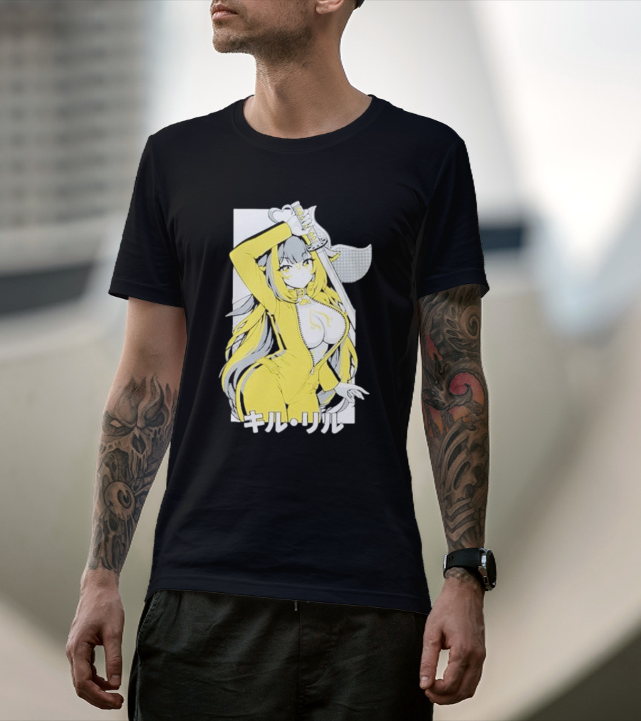 Shylily Kill Lil キル・リル Katana Anime T-Shirt